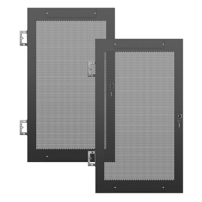 STRK-M8UWD | 8U Universal Steel Rack, w/ Mesh Doors, Locking | Reverb