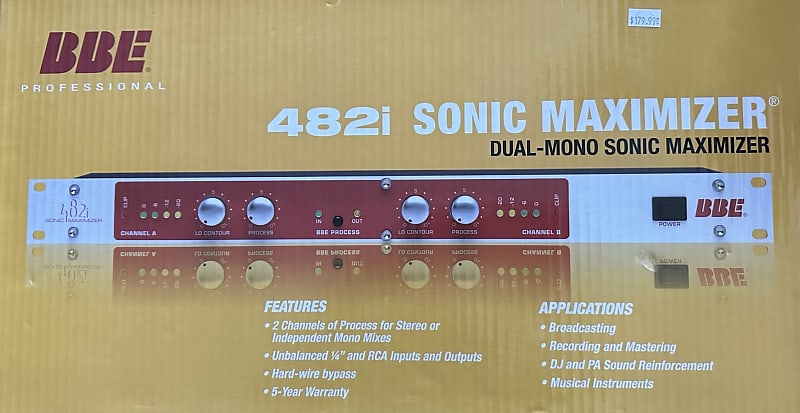 BBE SONIC MAXIMIZER 482i w/Free Shipping | Reverb