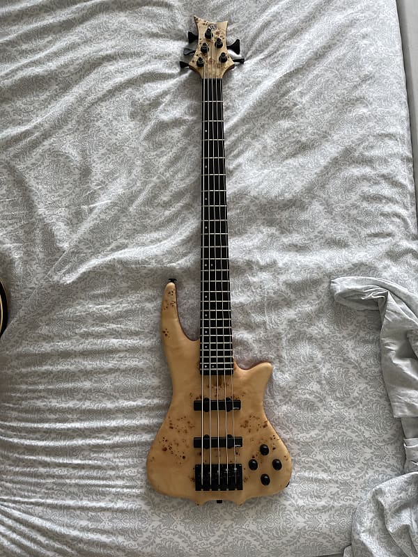 Pedro Wood -Premier Brazilian custom Scorpion 5 string 2019 | Reverb