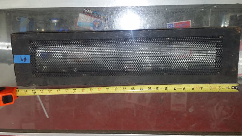 Import Amplifier Back Plate Cover 1990s Black | Reverb