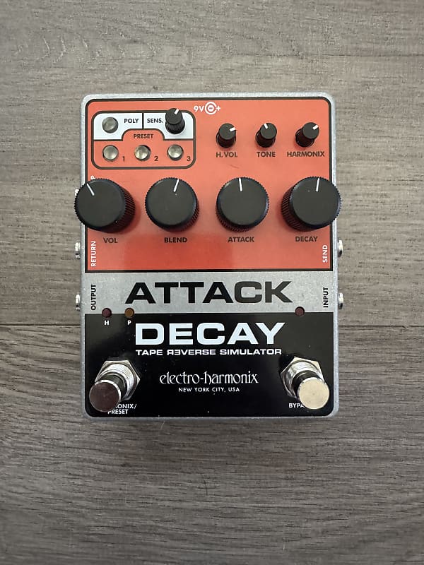 Electro-Harmonix Attack Decay Reverse Tape Simulator 2019 - | Reverb