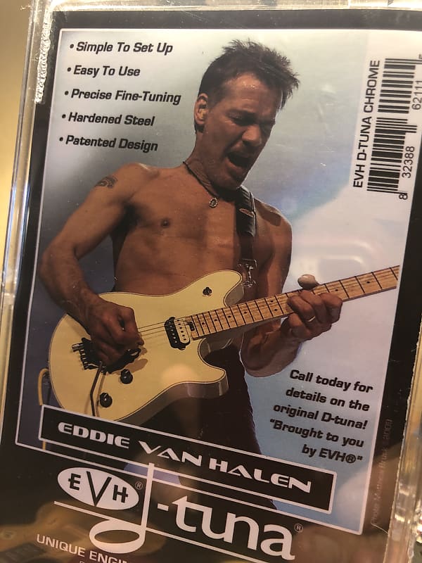 EVH D-Tuna Eddie Van Halen Chrome | Reverb