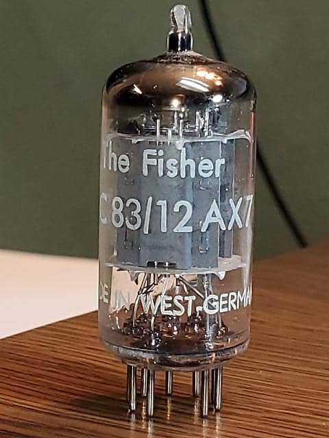 Telefunken 12AX7/ECC83 Tall Ribbed Plates Diamond Bottom | Reverb