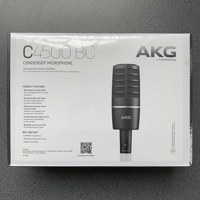 AKG C4500 BC Professional Front Address Condenser Microphone, | Reverb