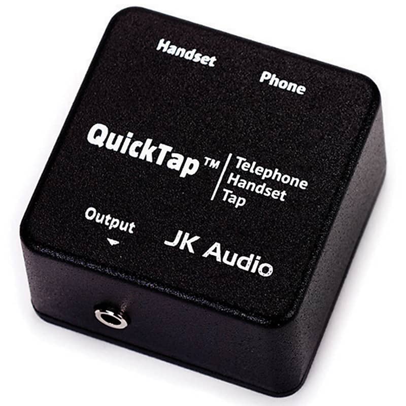 JK Audio QT Quicktap Telephone Handset Audio Interface | Reverb