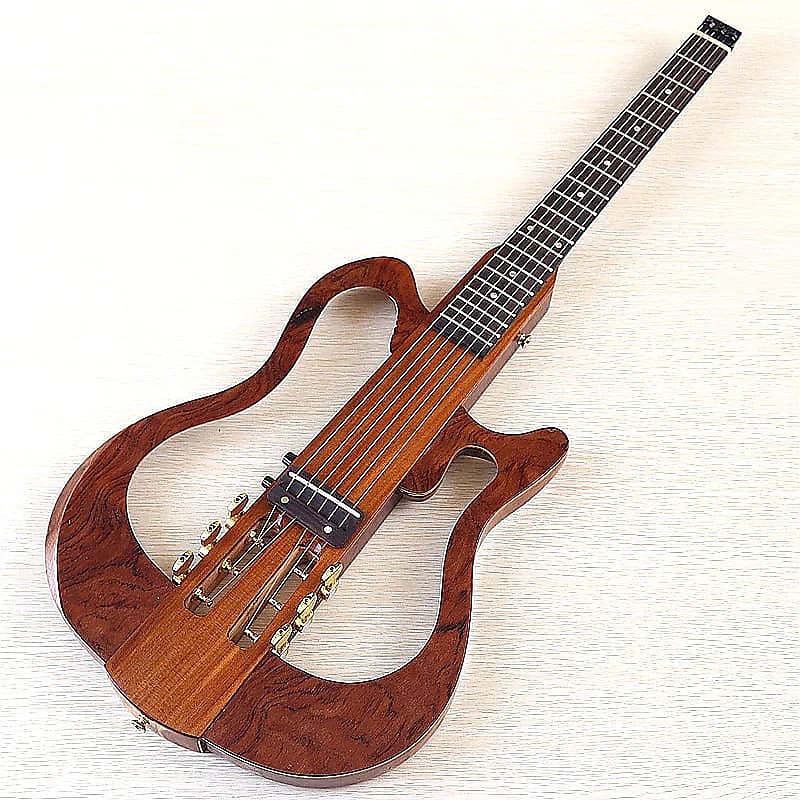 34 Inch Headless Classical Silent Guitar, Okoume Wood Neck | Reverb UK