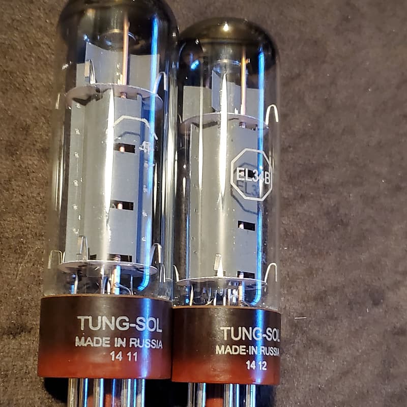 Tubes El34 B Tung-Sol Set | Reverb UK