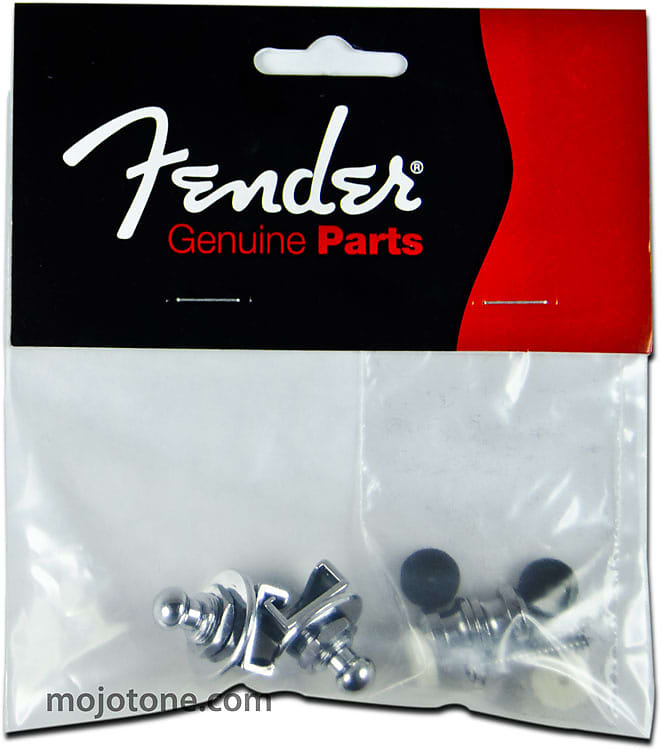 Fender Guitar & Bass Strap Locks Chrome Schaller Straplocks | Reverb
