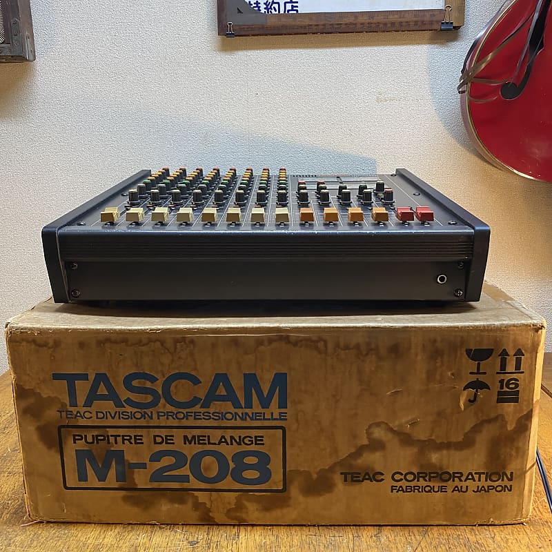 1988 Teac Tascam M-208 mixer in the original box- Amazing for | Reverb