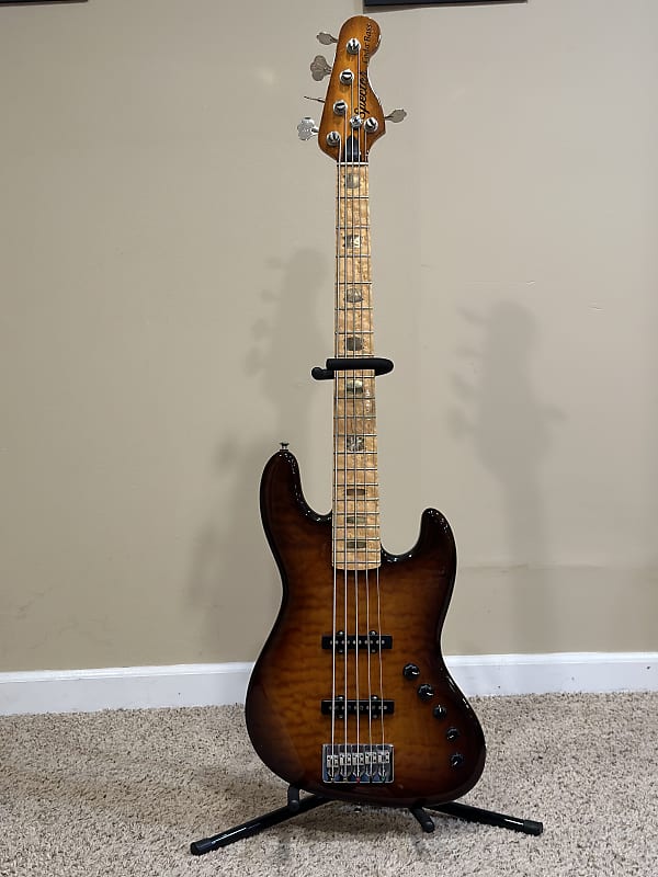 Spector Coda 5 Deluxe 2011 - Orange Burst | Reverb