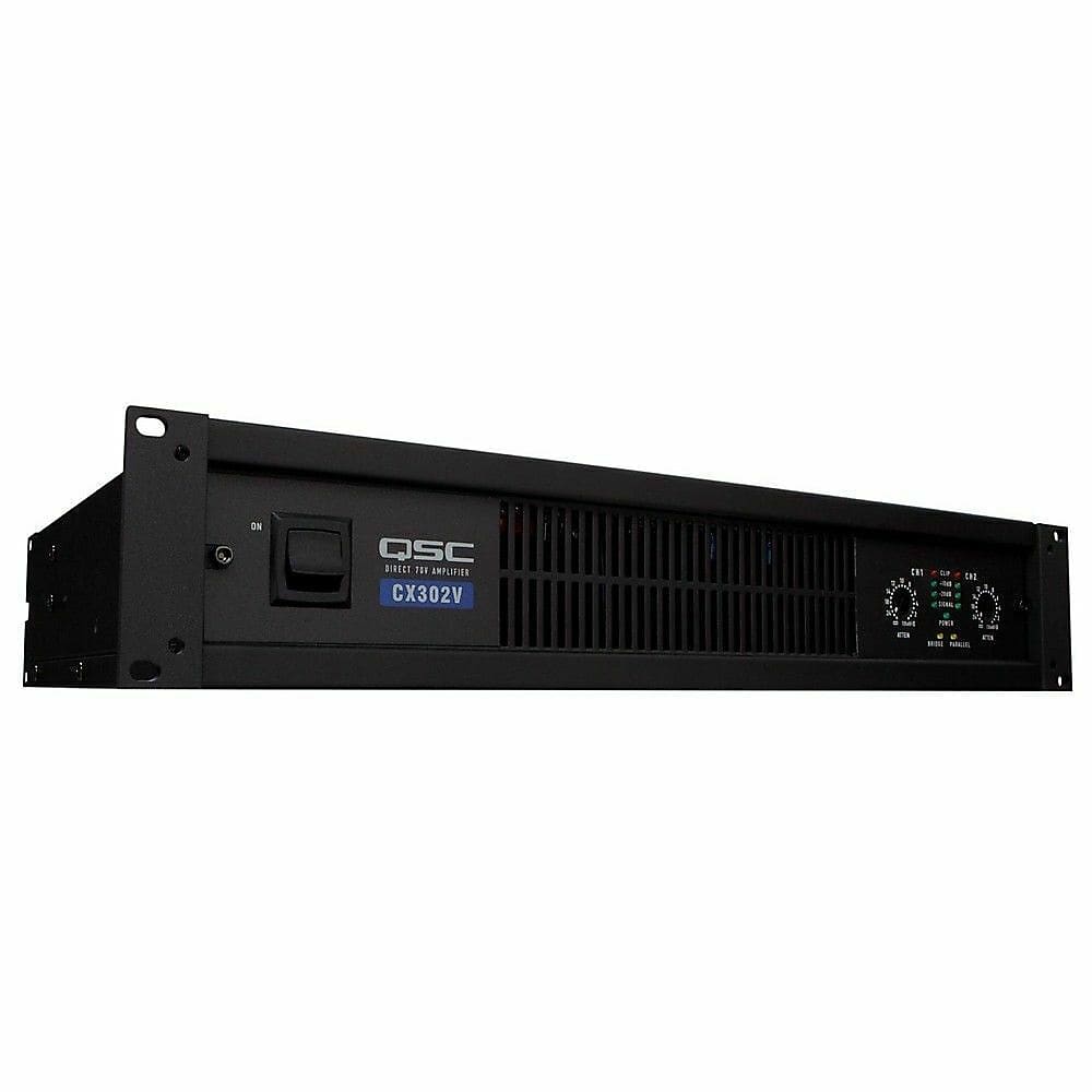 QSC CX302V 2-Channel Power Amplifier | Reverb Australia