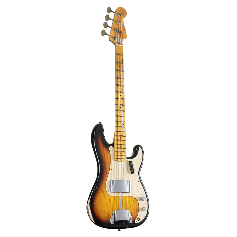 Fender Precision Bass Relic MN 2-Color Sunburst #R137918 - | Reverb