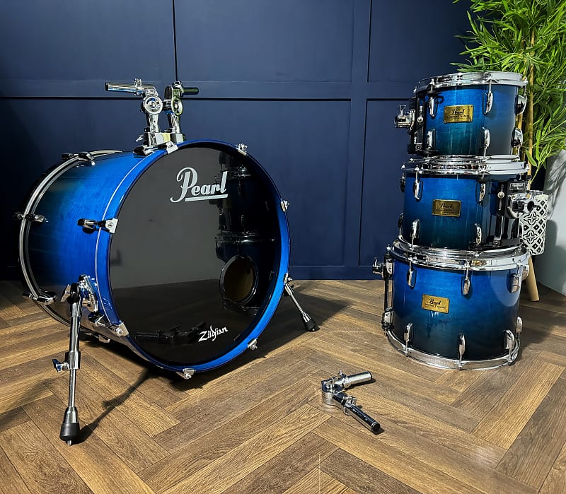 Pearl Session Custom All Maple Drum Kit 4-Piece Shell Pack / | Reverb