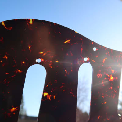 Fender Stratocaster Pickguard '54 - '58 Tortoise / Nitrate | Reverb