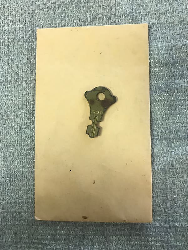 Gretsch Presto Case Key in envelope 1960's | Reverb