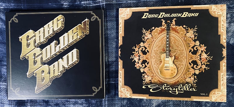 Greg Golden Band First Album and Storyteller Vol. 1 - Package | Reverb