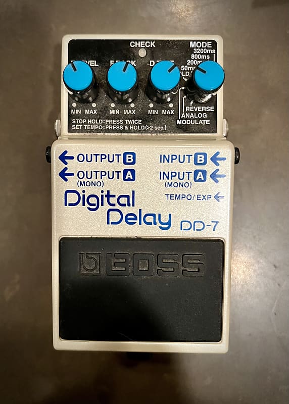 Boss DD-7 Digital Delay 2008 - Present - White | Reverb