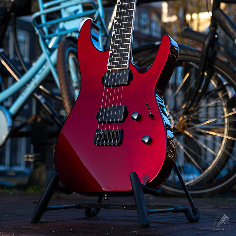 ESP Original Series M-II Hardtail in Deep Candy Apple Red | Reverb UK