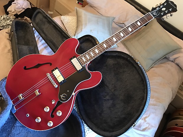 Epiphone Riviera 1993 Cherry - Gibson USA made - 1 of 250 | Reverb