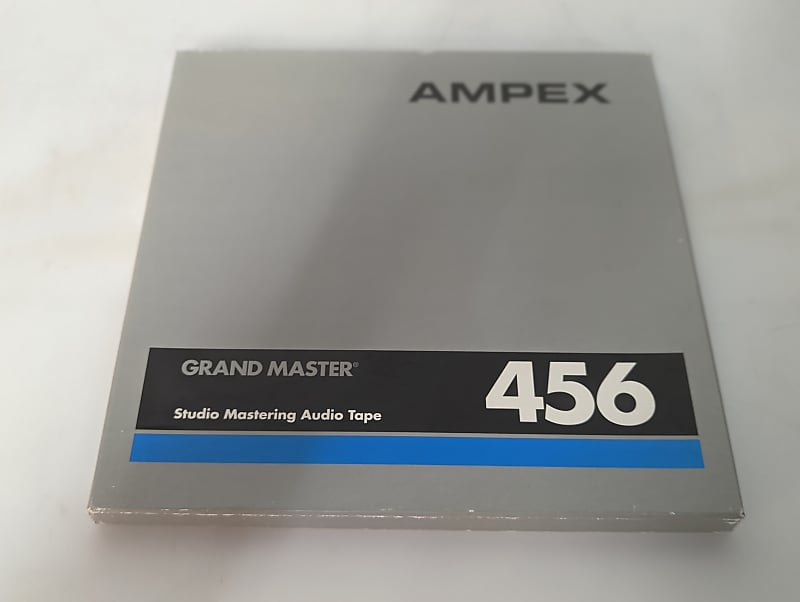 NOS AMPEX 456 Grand Master Metal Reel to Reel 1/4" x 10.5" | Reverb