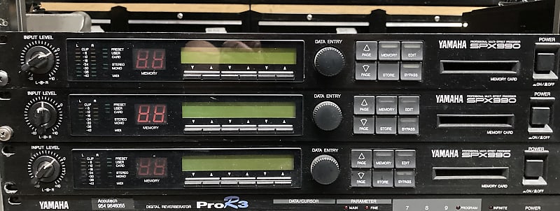 (3) Yamaha SPX-990 | Reverb