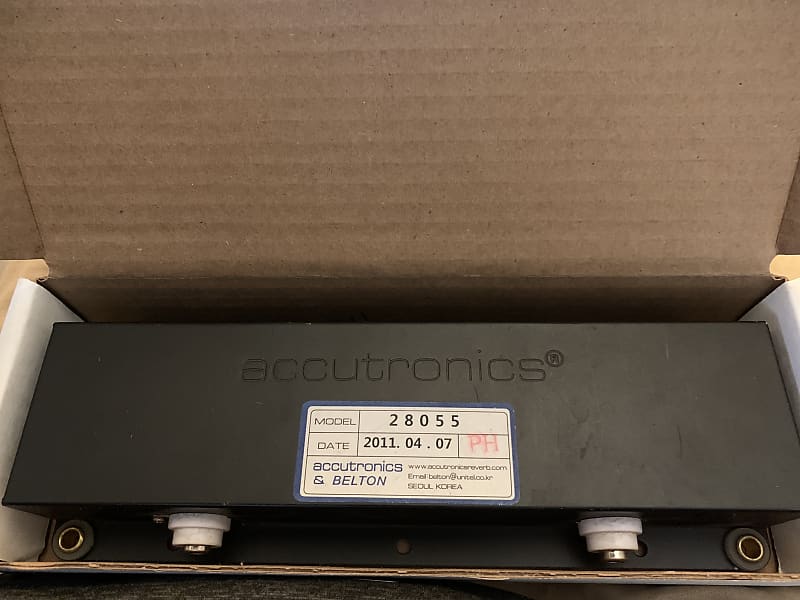 Accutronics Reverb Tank (Fender Blues Jr) 28055 2011 Black | Reverb