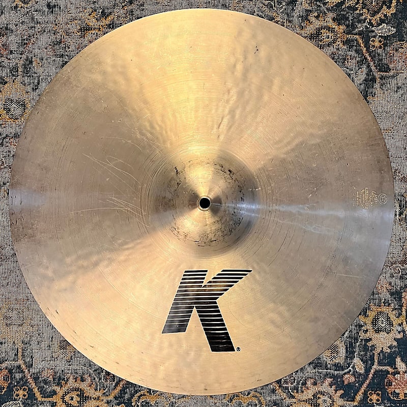 RARE ZILDJIAN PROTOTYPE K Thin Dark Smooth Ride 20” 1936 g | Reverb