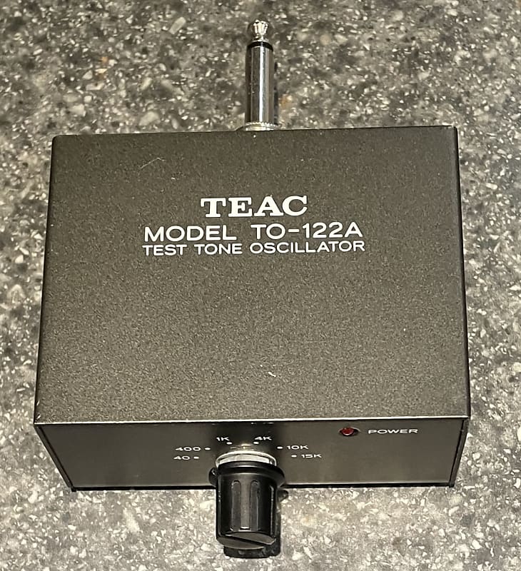 TEAC TO-122A Test Tone Oscillator | Reverb