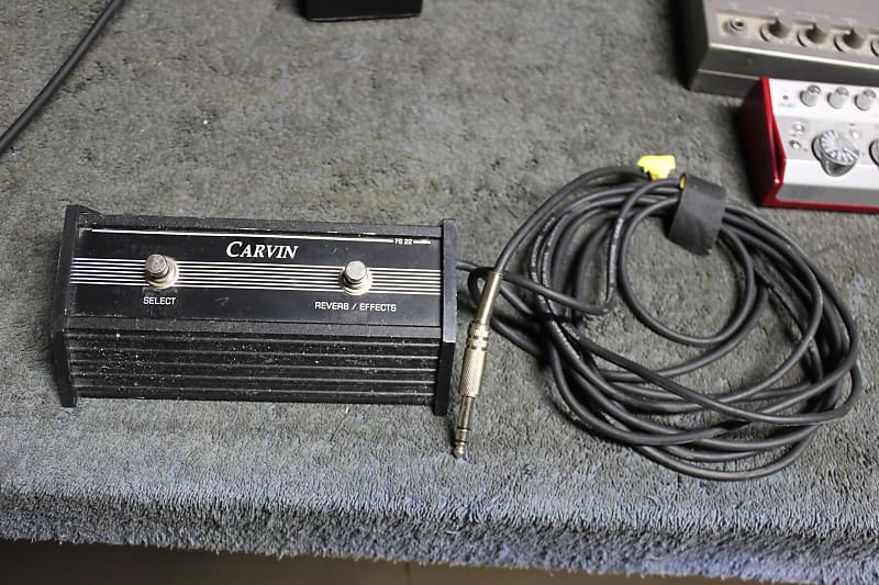 Carvin FS 22/2 Button Foot Switch (with TRS 1/4" Plug) | Reverb