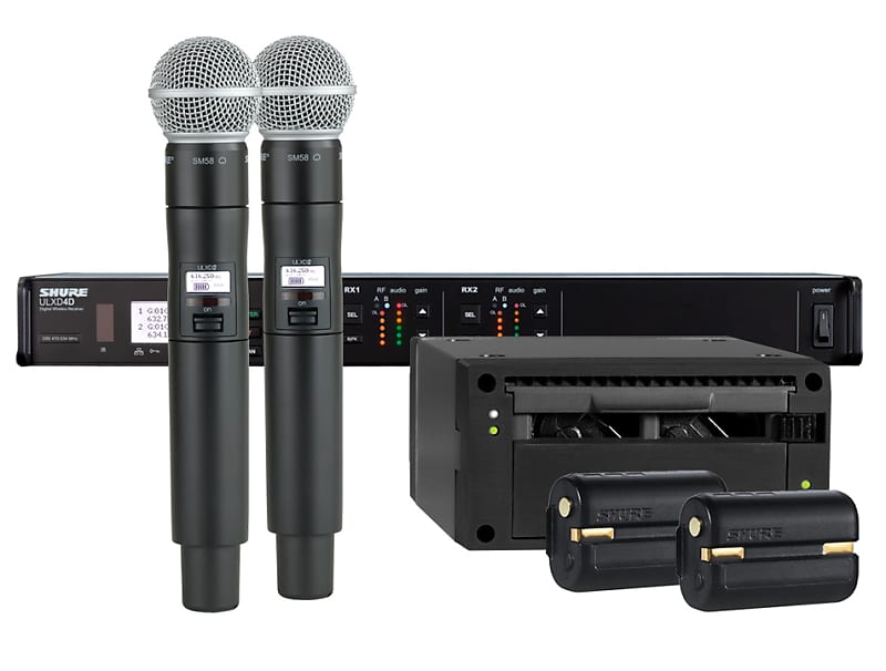 (Mint) Shure ULXD24D/SM58-H50-SHU ULXD Dual-Channel Handheld | Reverb