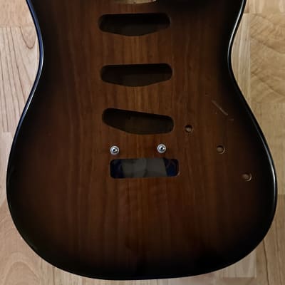 Warmoth 7/8 Scale Stratocaster 2021 Construction Roasted | Reverb