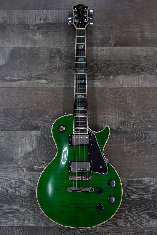 AIO Wolf WLP 750T Electric Guitar - Green | Reverb