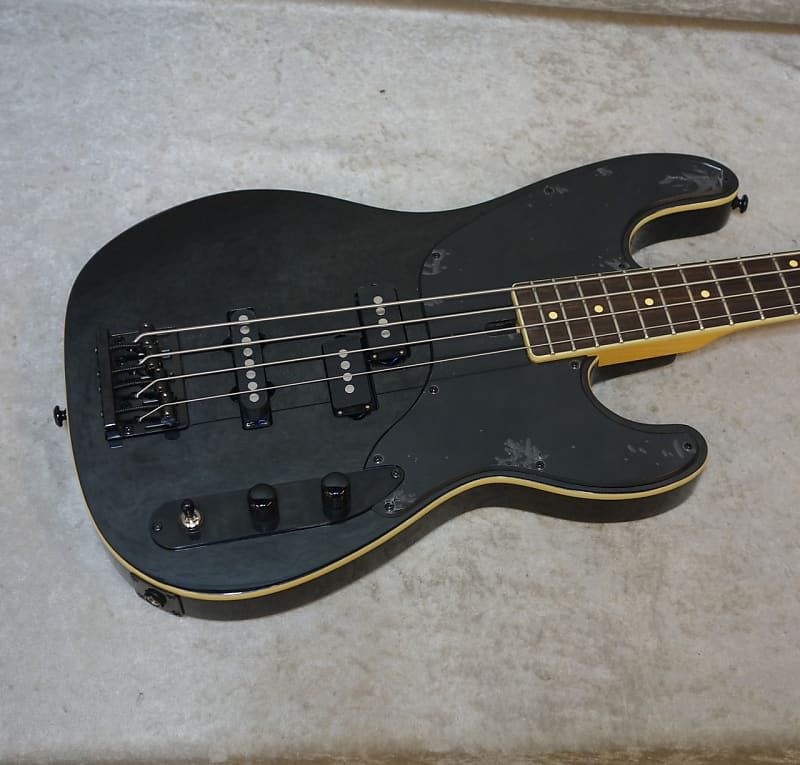 Schecter Michael Anthony Signature bass guitar in metallic | Reverb