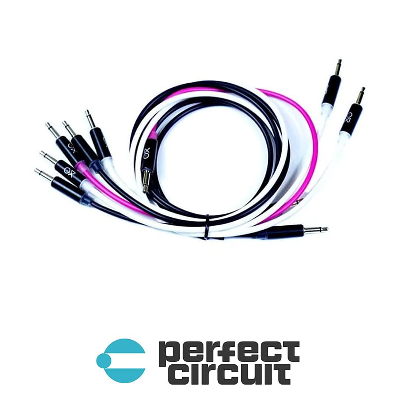 OXI Instruments Glows LED Modular Patch Cables (5-Pack) | Reverb