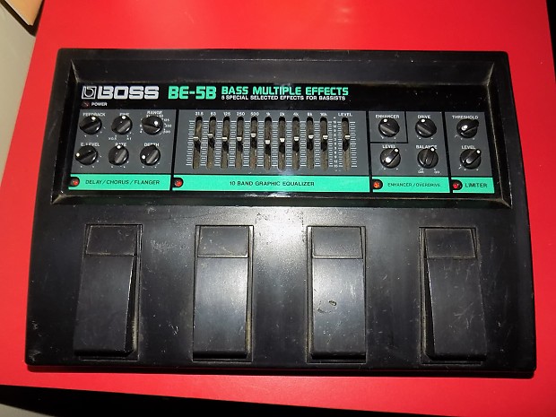 Boss BE-5B Bass Multiple Effects | Reverb