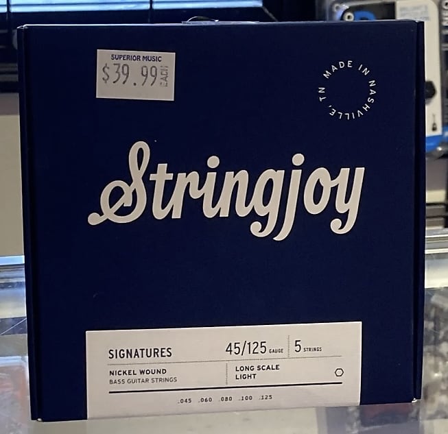 Stringjoy 45/125 5 string bass | Reverb