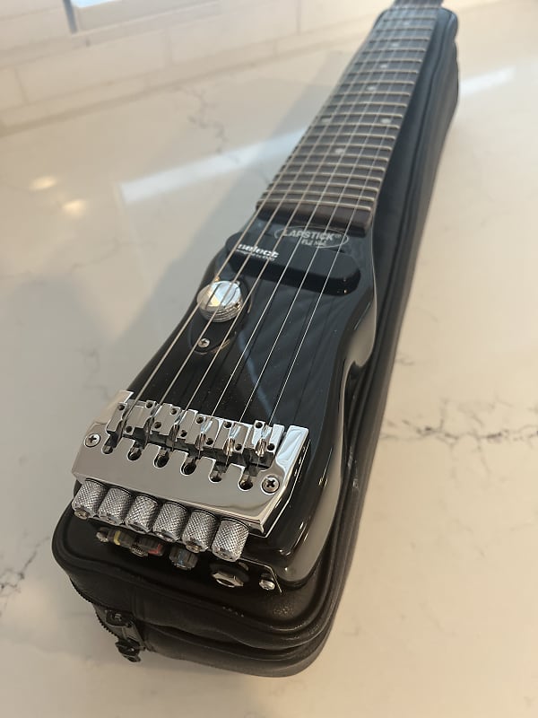 Lapstick Travel guitar Unknown Black | Reverb