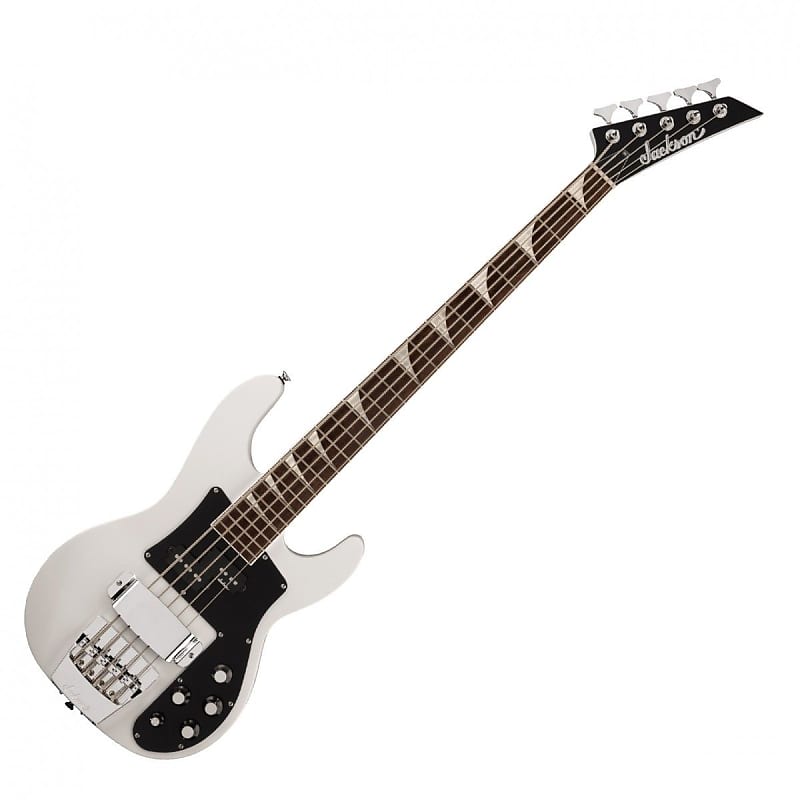 Jackson X Series Concert Bass CBXNT DX V Bass Guitar, Snow | Reverb