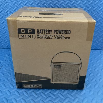 Coolmusic BP-Mini 2022 - Black & Silver with Gold Piping | Reverb