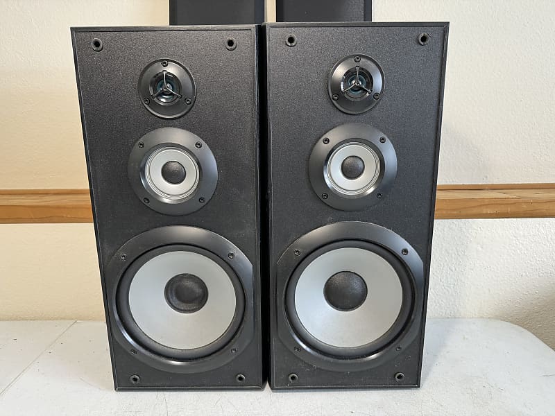 Sony SS-B3000 Bookshelf Speaker 3-Way Home Audio Black Budget | Reverb