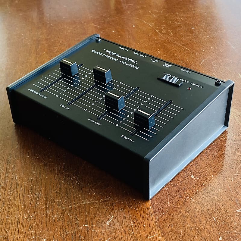 Realistic Electronic Reverb / Echo / Overdrive [BBD Analog | Reverb