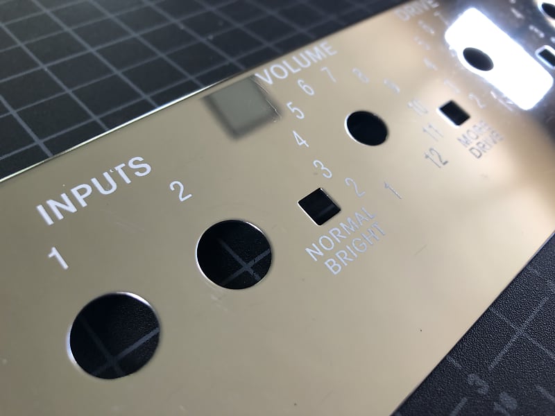 Fender Hot Rod Deluxe, Deville, Blues Deluxe face plate | Reverb