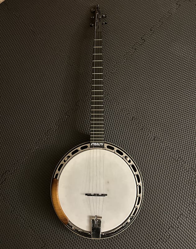 Prewar Gibson TB-2 1930 Conversion Banjo with “Stealth” neck | Reverb