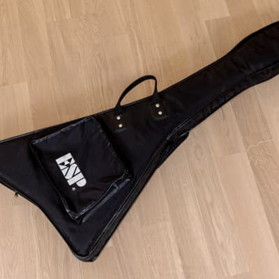 2014 ESP Arrow-7 Flying V 7 String Electric Guitar Metallic | Reverb