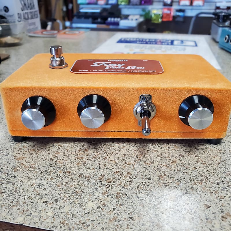 Warm Audio Foxy Tone Box Volume/Sustain/Octave Sustain/Fuzz | Reverb