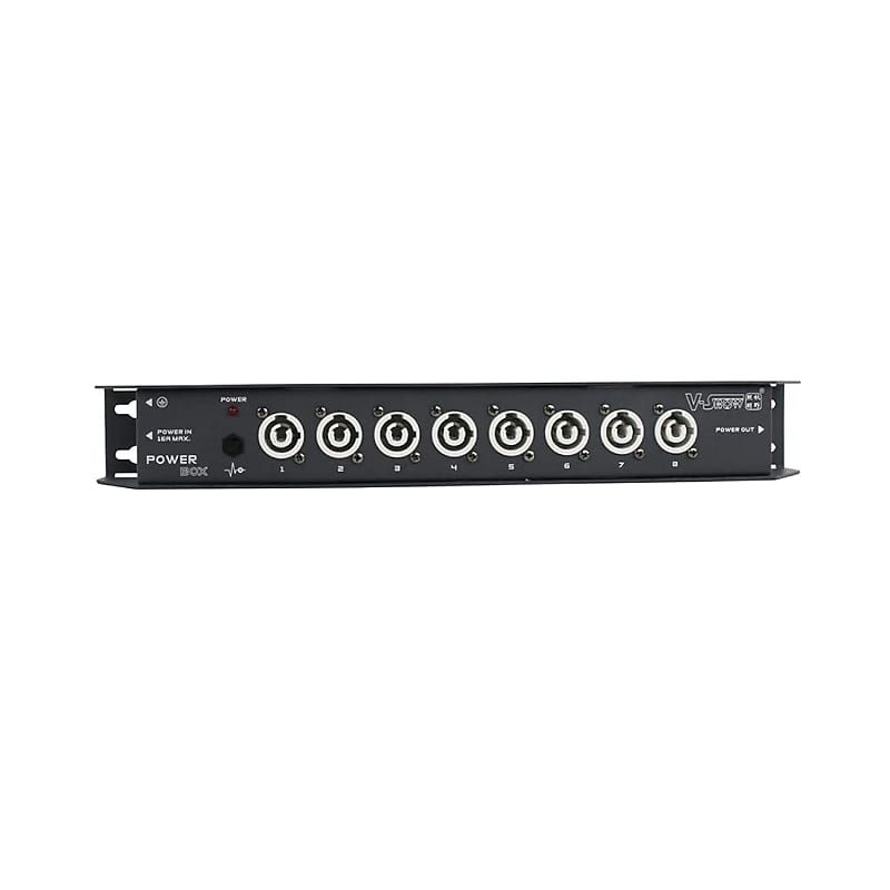 V-Show 8 Port Power Box Series - Big Power Strips Powercon | Reverb