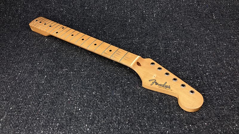 1956 Fender Musicmaster Guitar Maple Neck XA-8-56 (#369) | Reverb