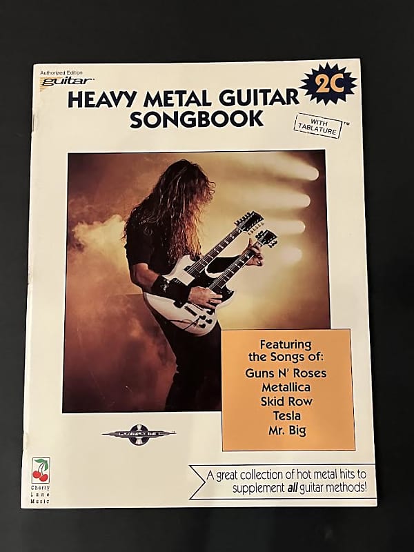 Heavy Metal Guitar Songbook 2C Tab Book | Reverb