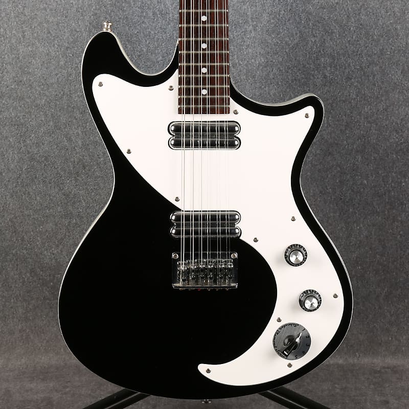 Schecter TSH-12 12-String Electric Guitar - Black - 2nd Hand | Reverb