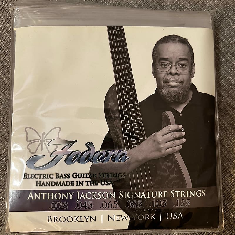 3-pack of Fodera Anthony Jackson Signature String Set for 6 | Reverb